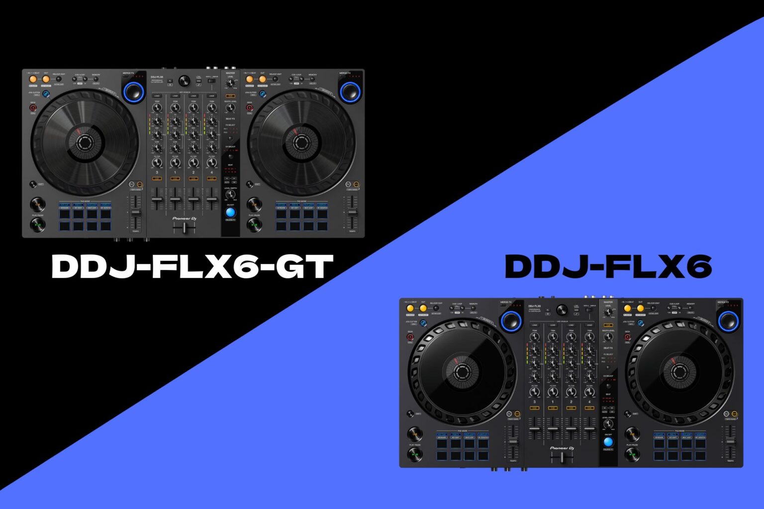 「DDJ-FLX6」の後継モデル「DDJ-FLX6-GT」が登場。新旧モデルの違いを比較 | Discpick