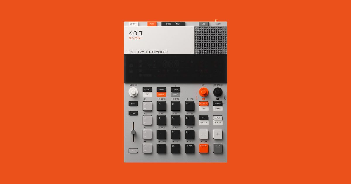 オシャレすぎるサンプラー「EP-133 K.O.II」がteenage engineeringよりリリース | Discpick